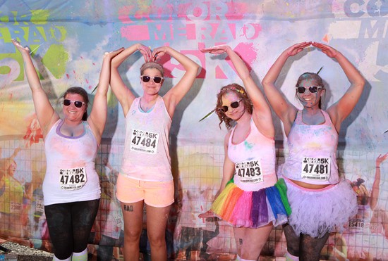 PHOTOS! Color Me Rad 5k at Downsview Park | Shedoesthecity