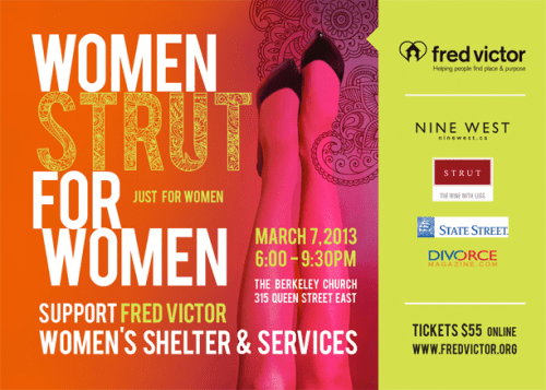 Women STRUT for women fundraiser fashion show on March 7 benefits Fred ...