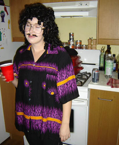 Amy as Weird Al | Shedoesthecity